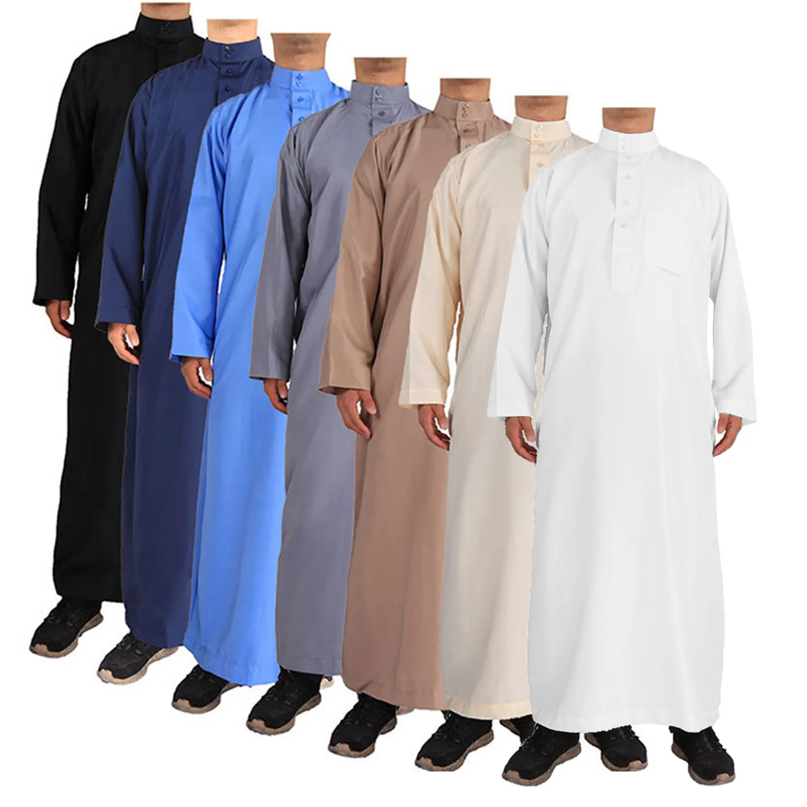 Muslim-Fashion-Muslim-Middle-East-Men-Long-Sleeve-Arab-Crew-Neck ...