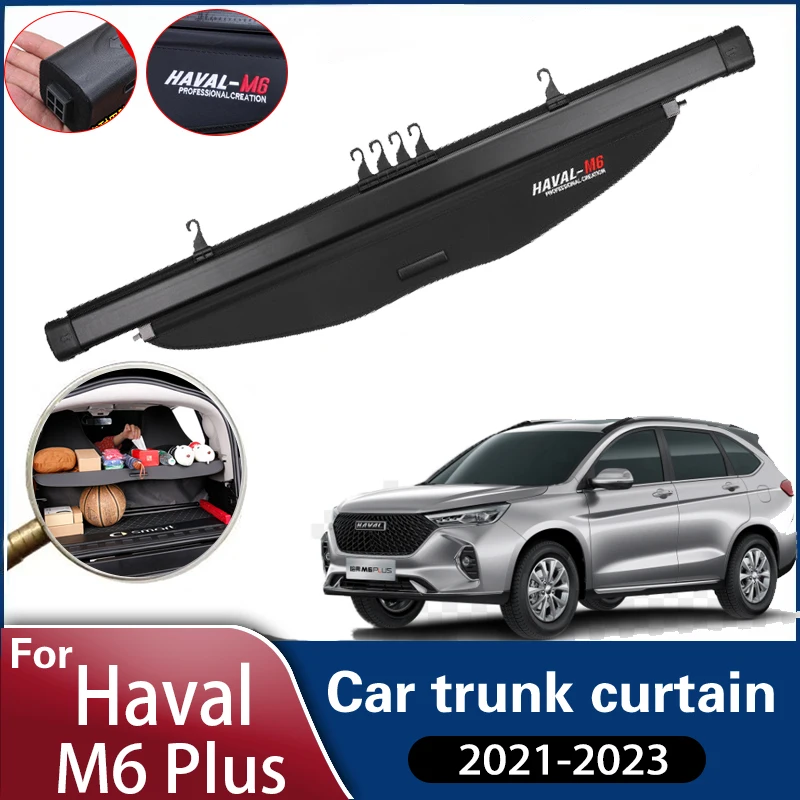 For-Haval-M6-M6-Plus-Trunk-Curtain-2021-2022-2023-Car-Trunk-Curtain ...