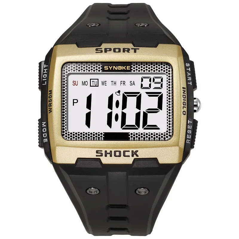 SYNOKE-Big-Numbers-Men-Digital-Watch-Outdoor-Sports-Clock-Easy-to-Read ...