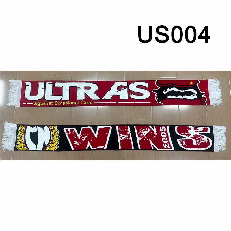145*20 cm Size Ultras Wins 2005 Ultras Spirit Elastic Scarf for Fans ...