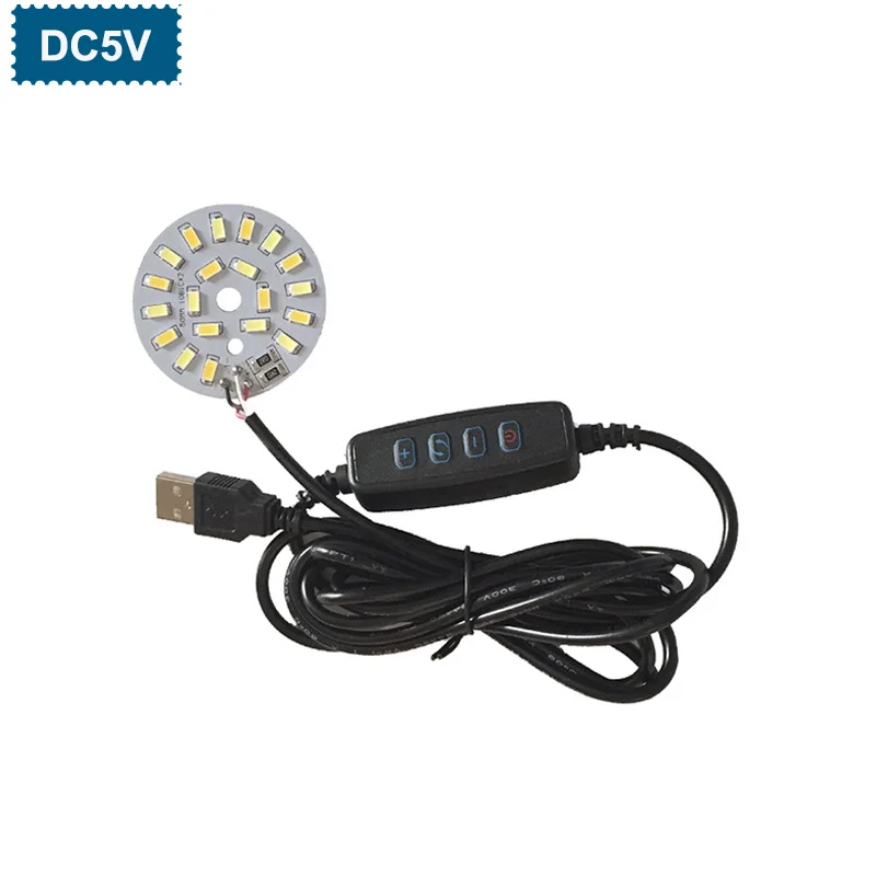 Luces-LED-USB-de-2m-de-longitud-l-mpara-de-escritorio-con-cable-de ...