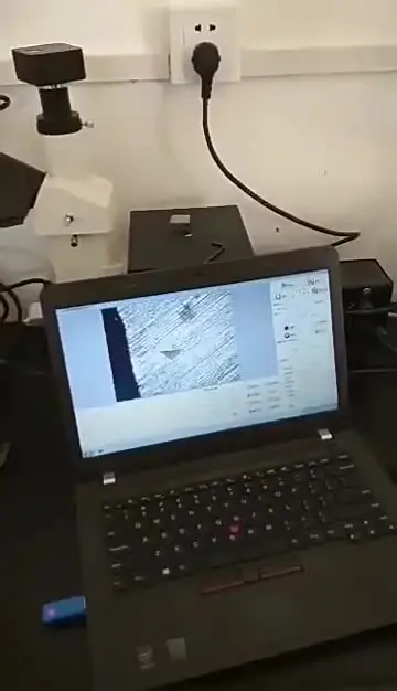 Тестер микротвердости с цифровым дисплеем HVS-1000, ручной револьверный ...