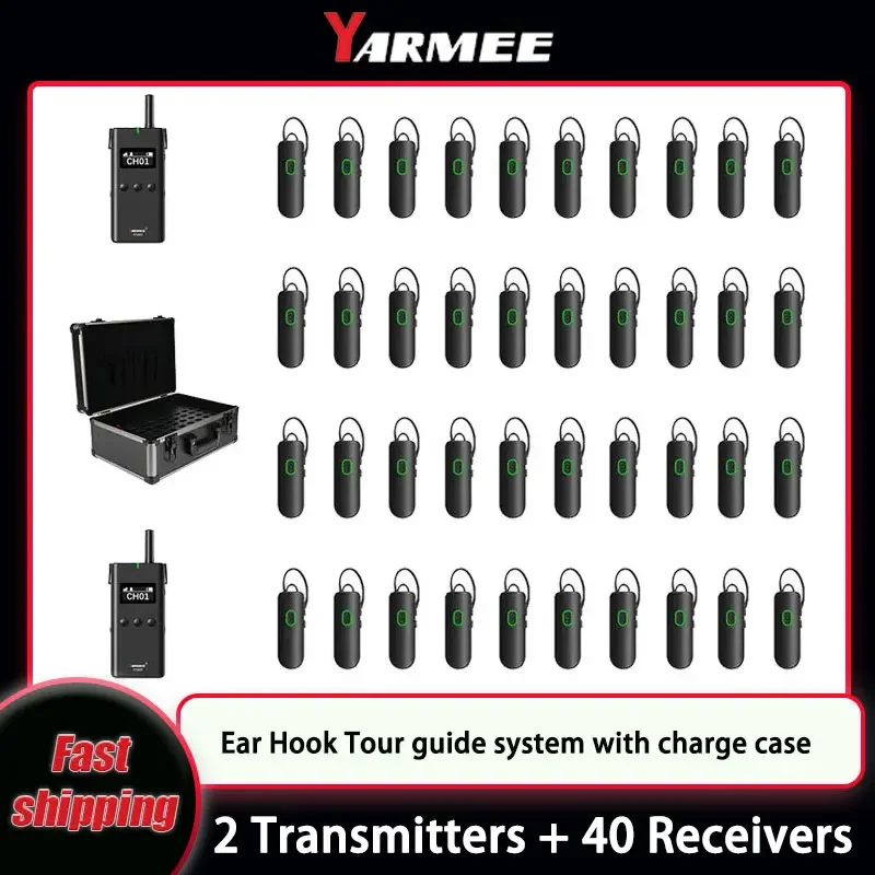 YARMEE-Ear-Hook-Wireless-Audio-Tour-Guide-System-Radio-Guide-System-2 ...