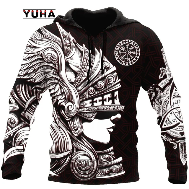 Gothic Streetwear with a Devilish Twist: Long Sleeve Hoodies