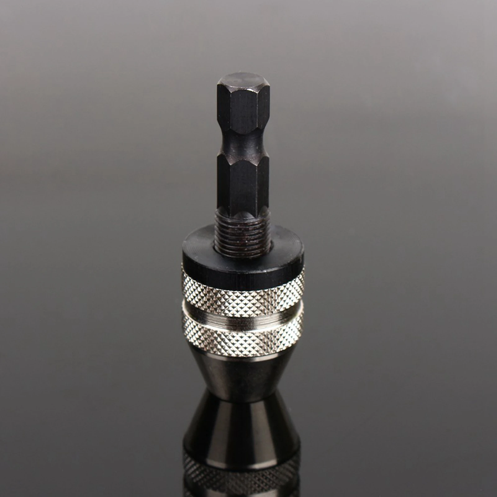 1/4" 0.3~3.6mm Keyless Drill Bit Chuck Hex Shank Adapter Converter ...