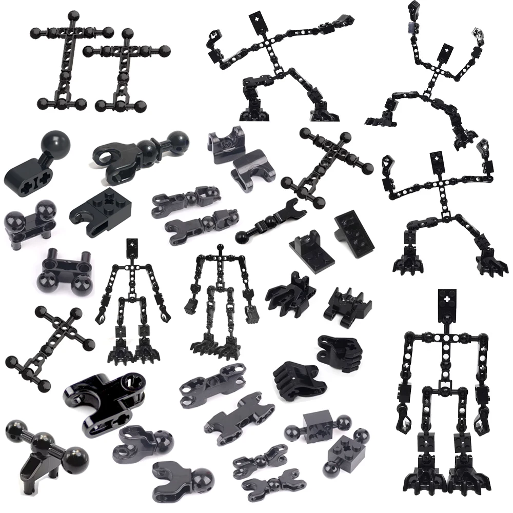 MOC Compatible LEGO bricks 92013 57909 61053 93571 15367 Mecha joint ...