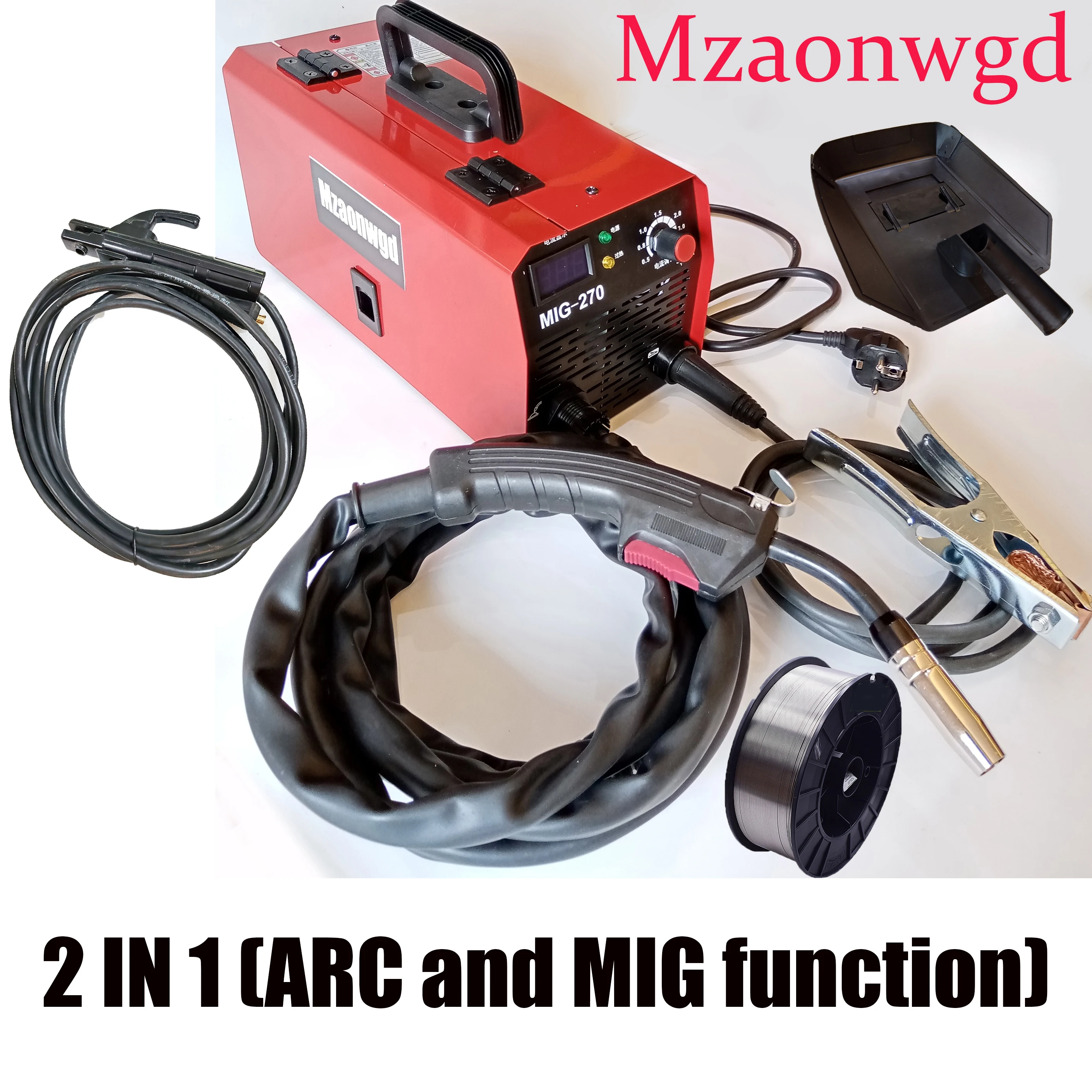 2024-Upgrade-Mig-270-MIG-Welding-MachineGasless-220V-MIG-Welder ...