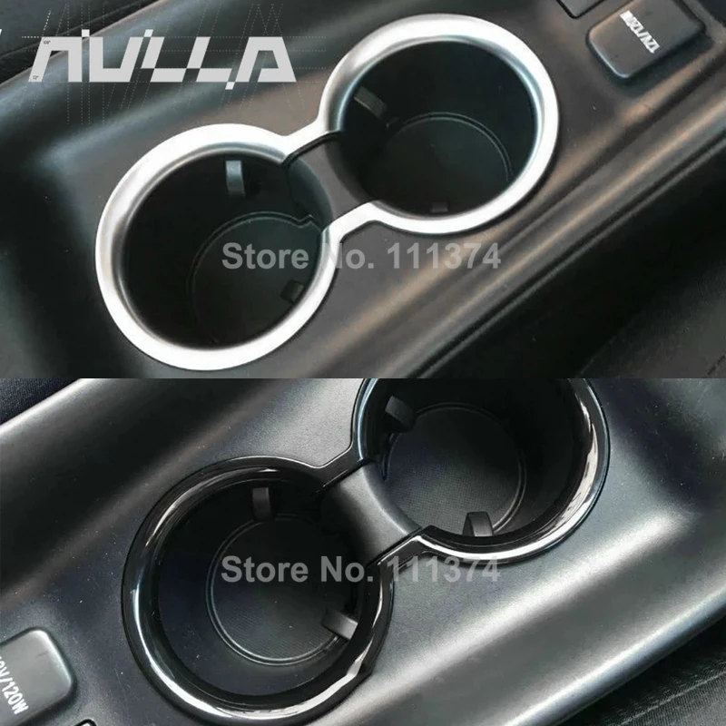 Chrome Cup Holder Cover for Toyota Prius 2016 2017 2018 2019 2020 2021 ...