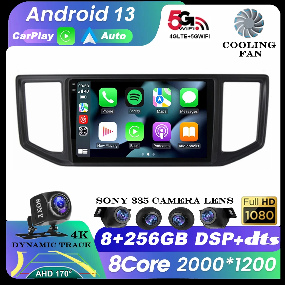 Android 13 Auto Carplay For VW Crafter Man Tge 2017 2018 2019 2020 Car ...