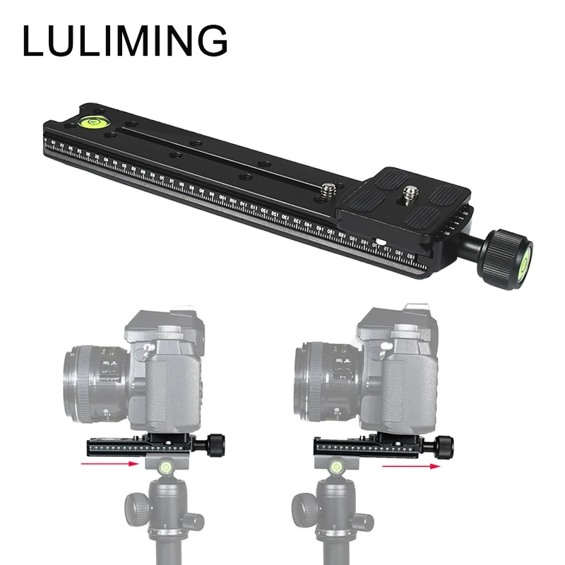 NNR100-150-200-Long-Camera-Plate-Clamp-Aluminium-alloy-SLR-Tripod-Ball ...