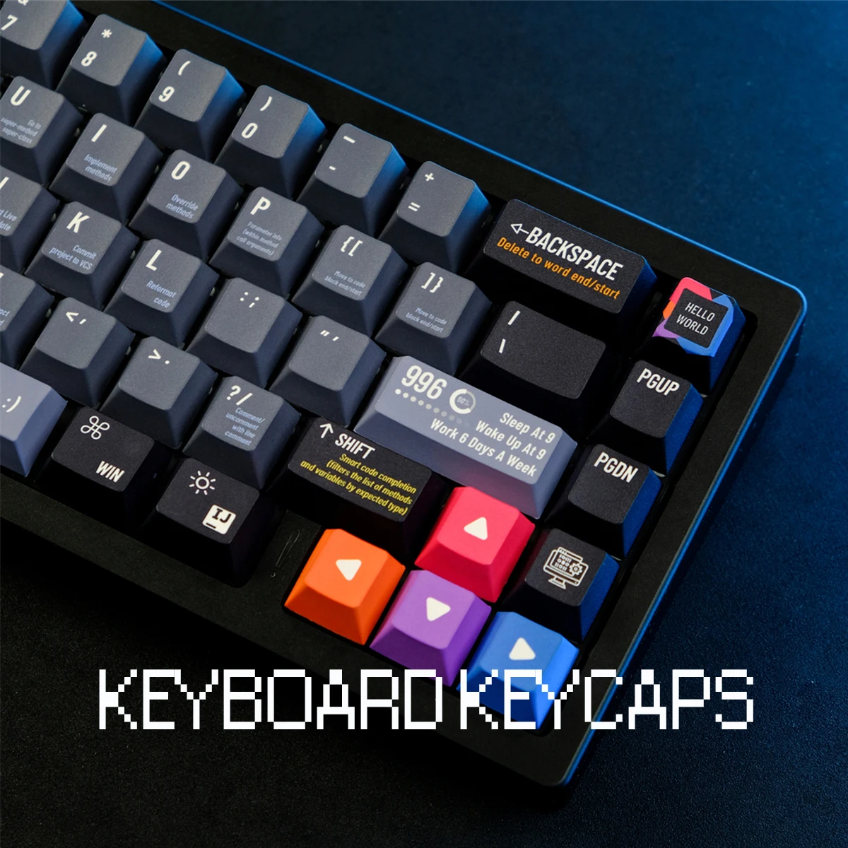 Code Farmers Theme Keycaps Custom Cherry Profile Keycaps for Mechanical ...
