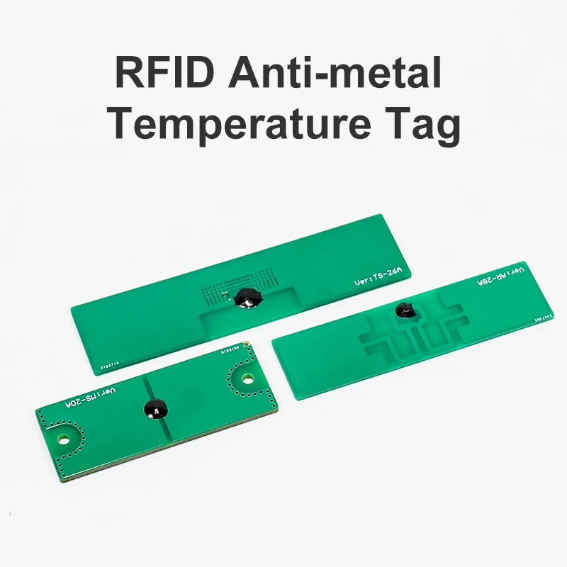 UHF RFID Fully Passive Temperature Sensor Sticker Tag for cold-chain ...