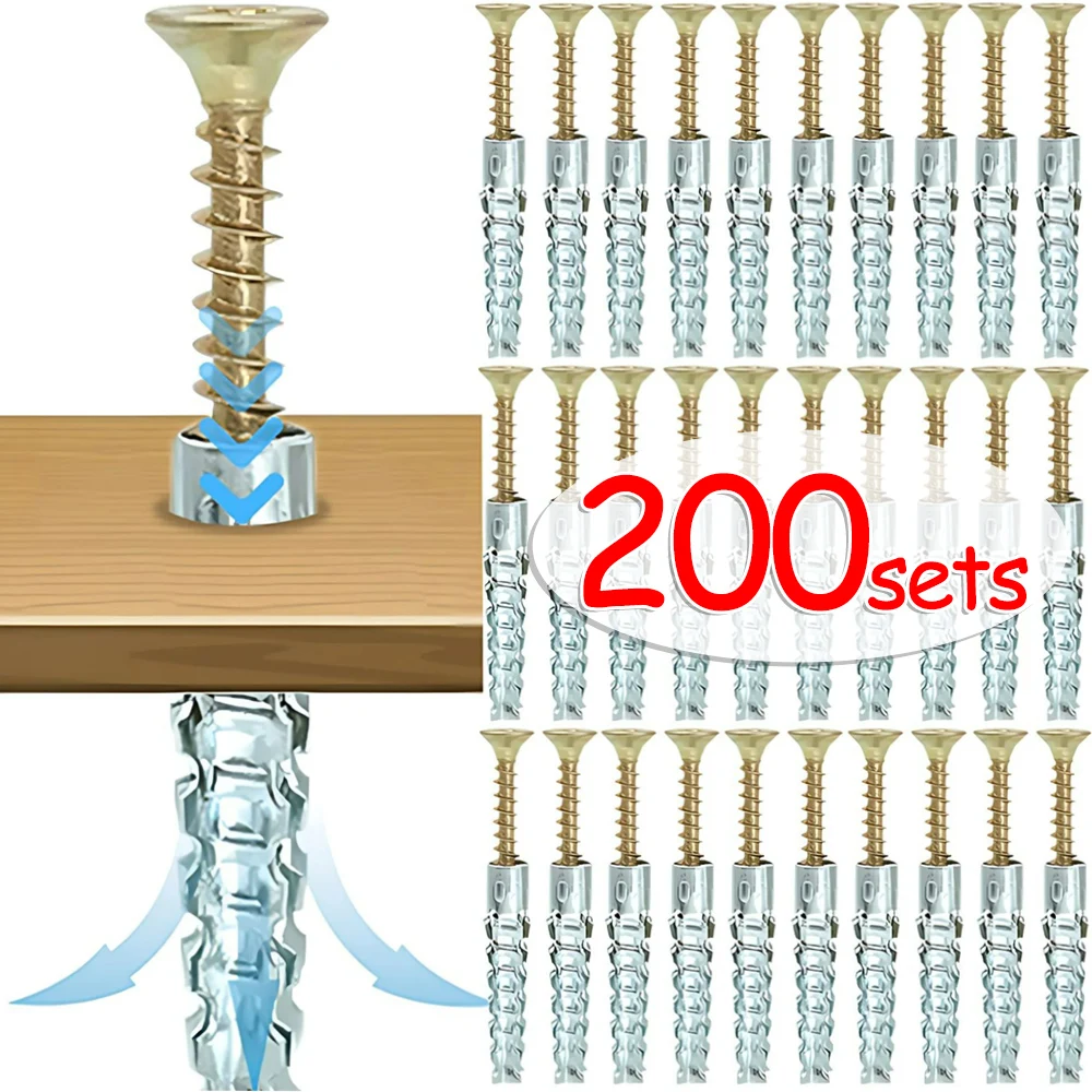 Serrated-Steel-Wall-Anchors-Metal-Expansion-Tube-Pipe-Self-Tapping ...