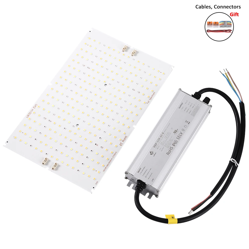 Full-Spectrum-Quantum-LED-Grow-Light-PCB-Board-Juson-LM301H-EVO-Driver ...