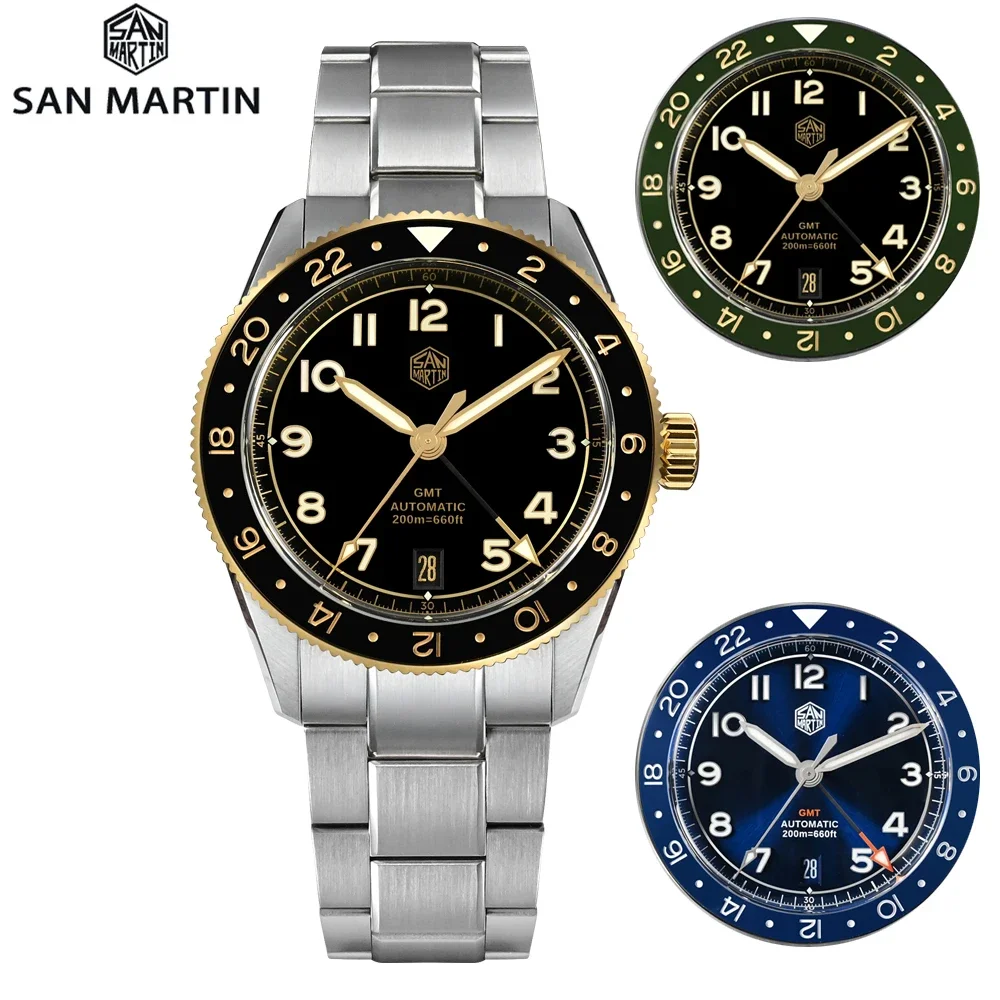 San-Martin-SN0140W-38mm-NH34-GMT-orologio-moda-sport-orologi-meccanici ...