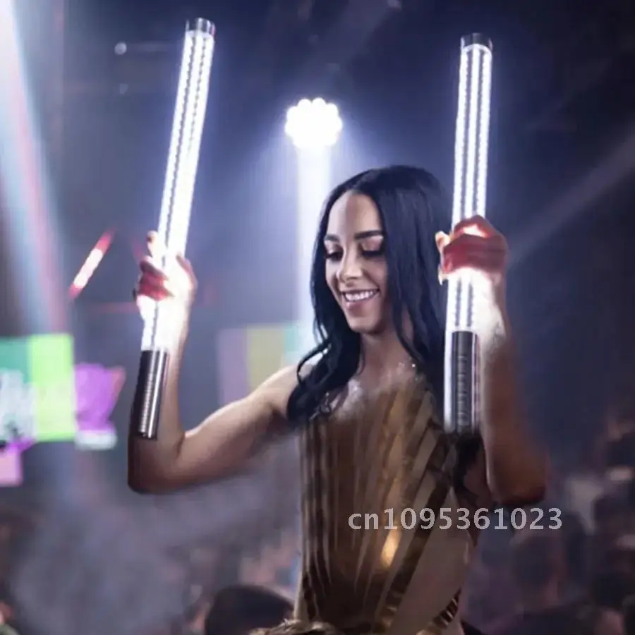 Chargeable Led Bar Strobe Baton Disco KTV Flashing Stick Champagne ...
