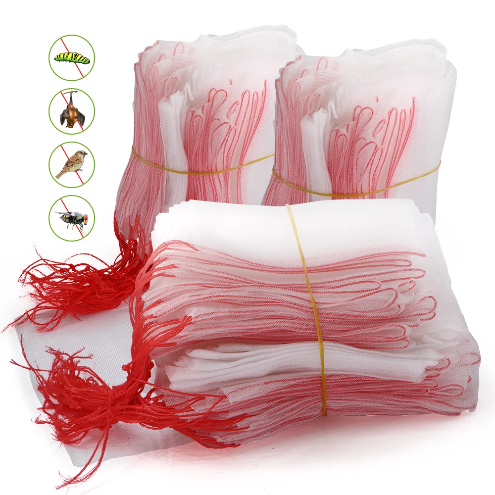 10PCS-Reusable-Nylon-Netting-Fruit-Protective-Bags-for-Greenhouse ...