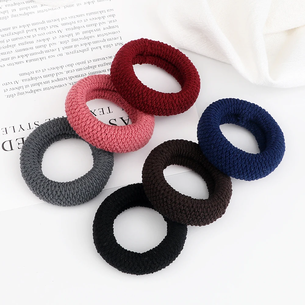 6PCS-Set-Solid-Color-Basic-Hair-Bands-Simple-Wide-Headband-for-Thick ...