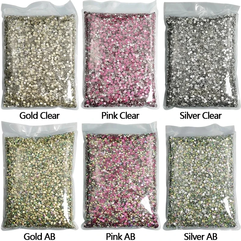 Wholesale-of-large-bags-ss3-ss50-Crystal-AB-clear-Rhinestones-Non-Hot ...