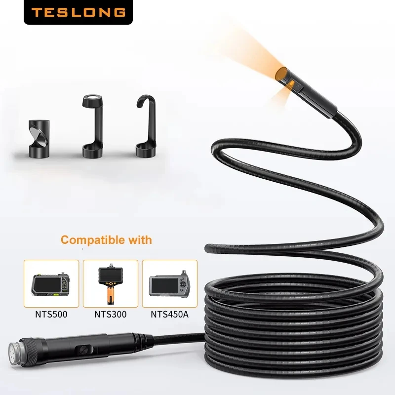 Teslong Borescope Inspection Camera Probe, 5.5mm/8mm/12.5mm Diameter ...