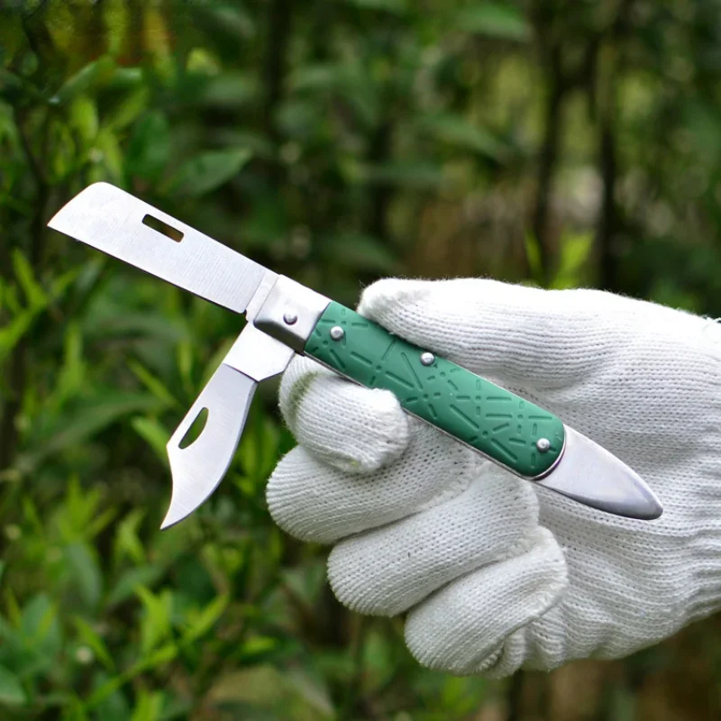 Grafting-folding-knife-Garden-Seedling-foldable-Cutter-Branch-blade ...