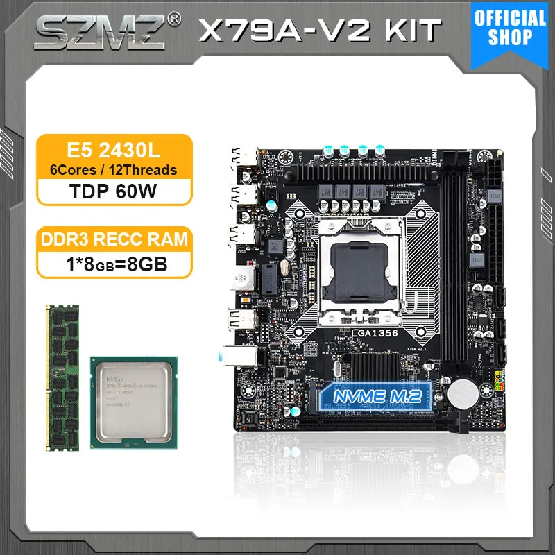 SZMZ-X79A-V2-office-motherboard-Xeon-Kit-with-low-power-TDP-60W ...