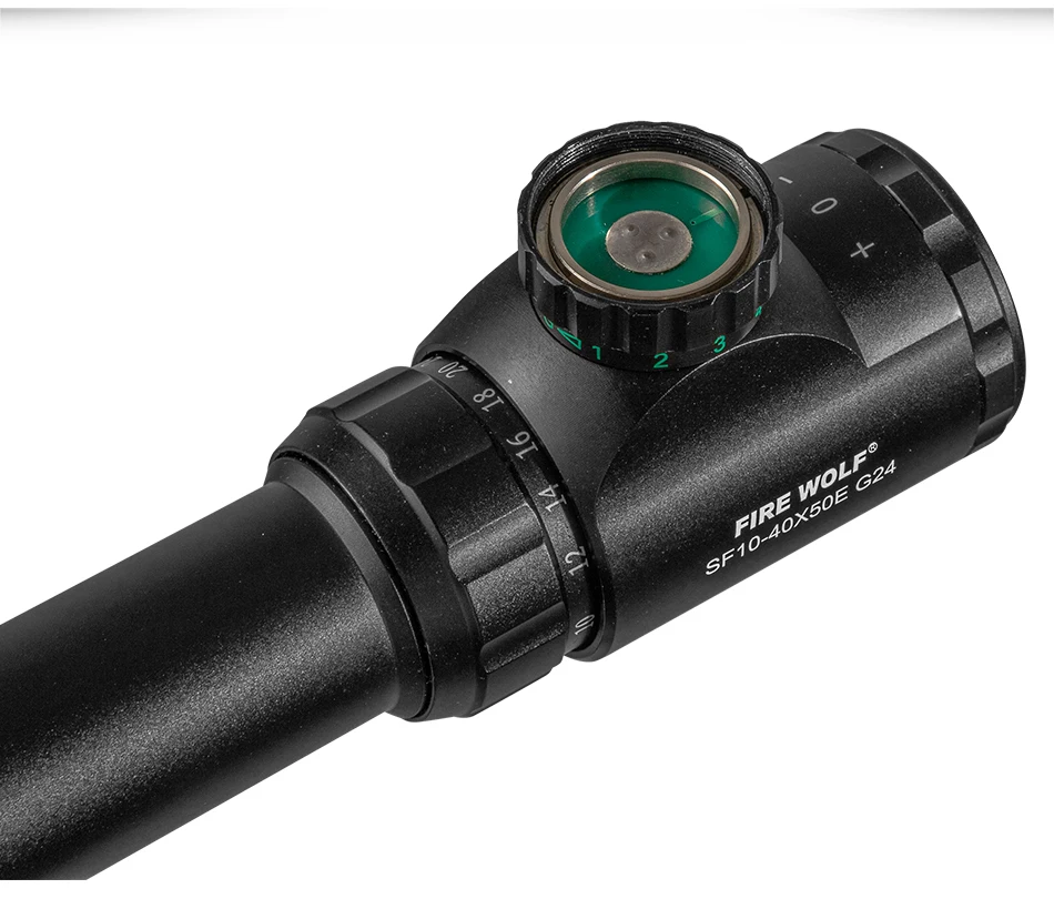 Fire Wolf 10-40x50 E Scope Long Range Riflescope Side Wheel Parallax ...