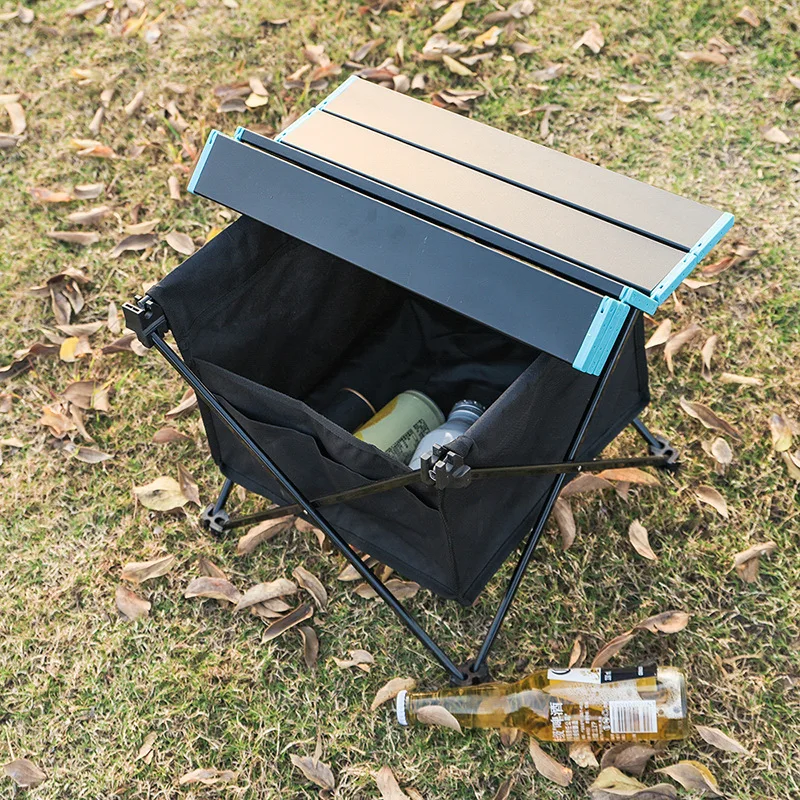 Folding-Outdoor-Table-With-Storage-Bag-Detachable-Picnic-Desk-Portable ...