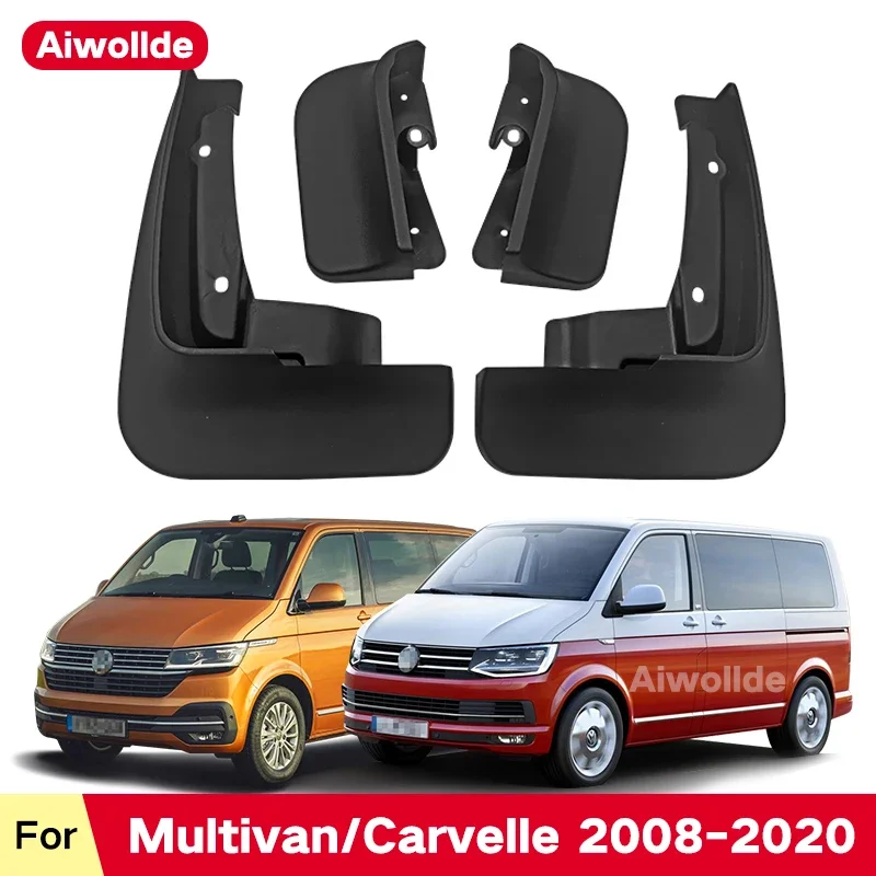 Mud-Flaps-For-Volkswagen-VW-Transporter-Caravelle-Multivan-T5-T6-2008 ...