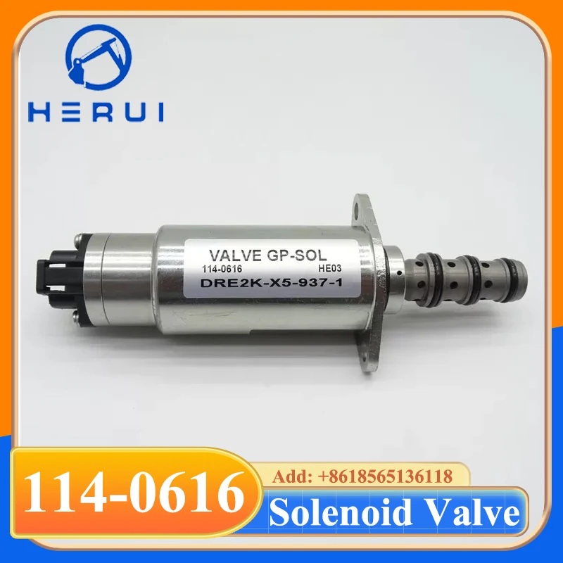 114-0616-1140616-E330C-325B-322B-345B-Hydraulic-Pump-Solenoid-Valve-for ...