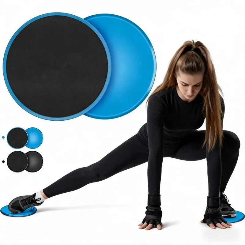2pcs Gliding Discs Slider Fitness Disc Exercise Sliding Plate Abdominal ...