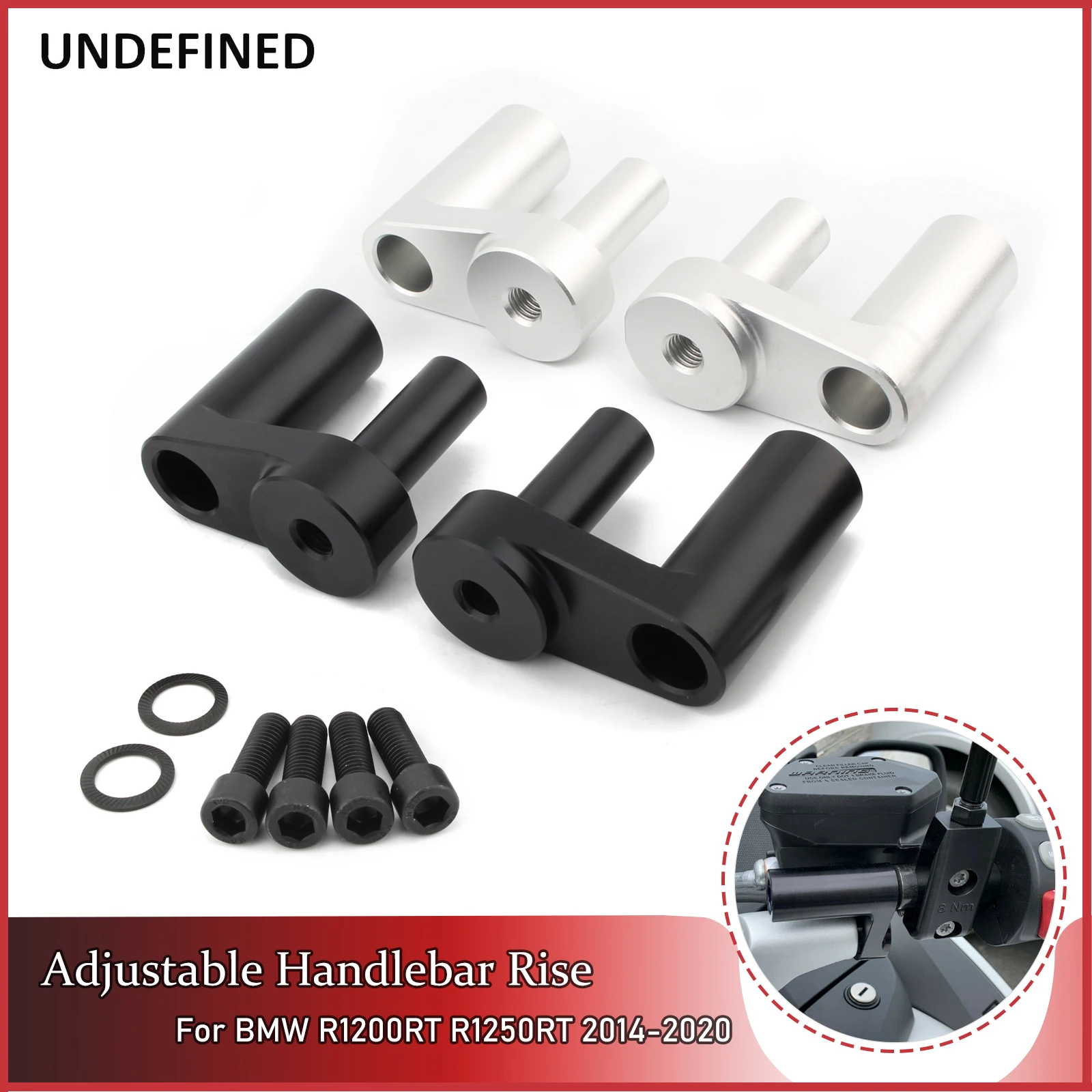 Adjustable-Handlebar-Riser-Kit-1-625-For-BMW-R1200RT-R1250RT-2014-2015 ...