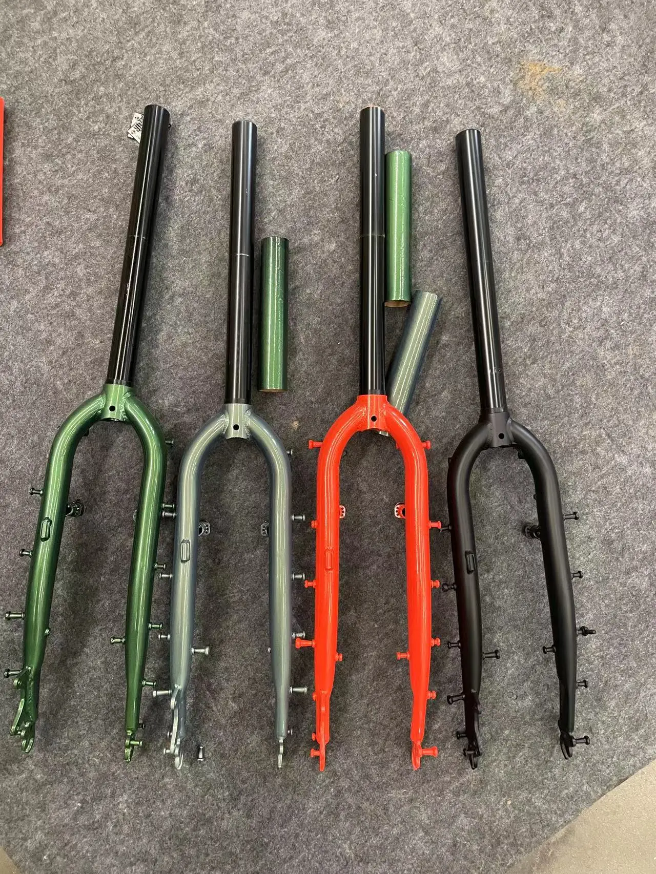 Touring Bike Fork / 26Inch/700C Gravel Bike 28.6MM Fork / Steel Fork ...