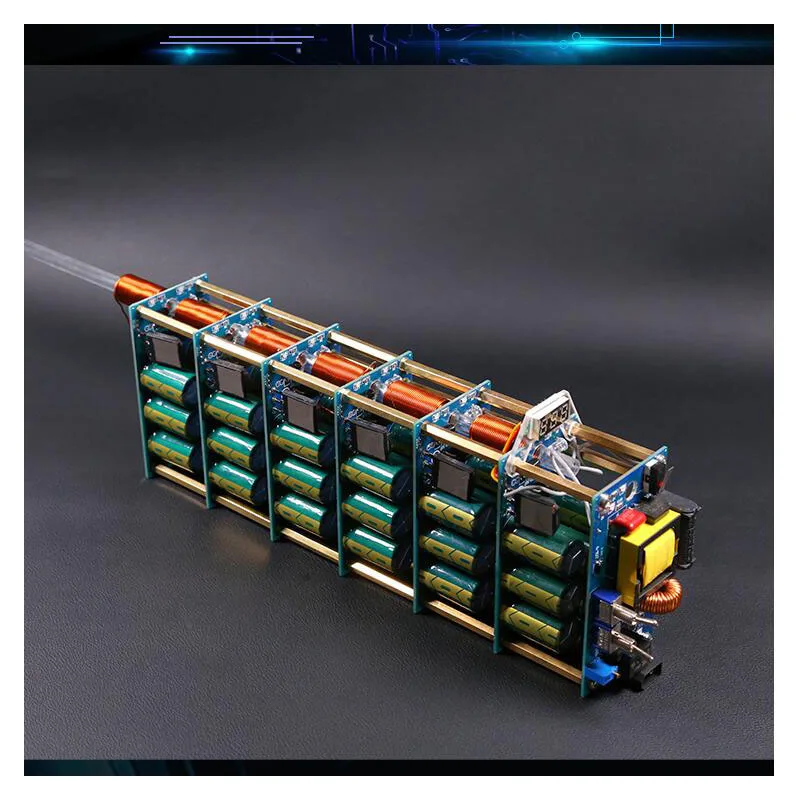 Integrated-Electromagnetic-Gun-Solderless-Kit-DIY-Coil-Gun-Physical-and-Electrical-Experimental ...