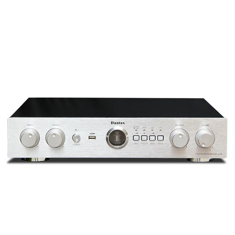 AV 360 하이파이 클래스 AB 블루투스 홈 앰프, USB APE FLAC WAV MP3 디코딩, 전원 튜브, 프리 클래스 ...