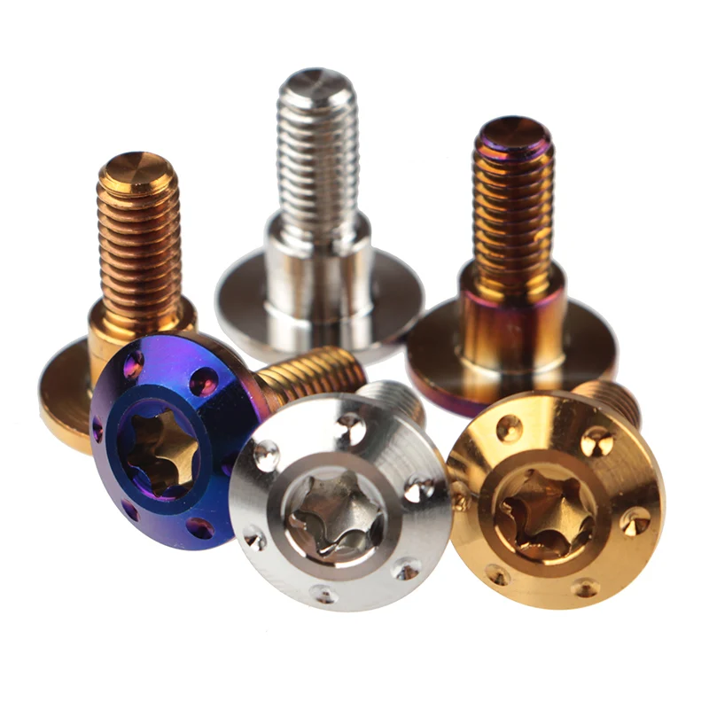 Motorcycle-Conversion-Screws-Titanium-Bolts-Burnt-Color-Hexagonal ...
