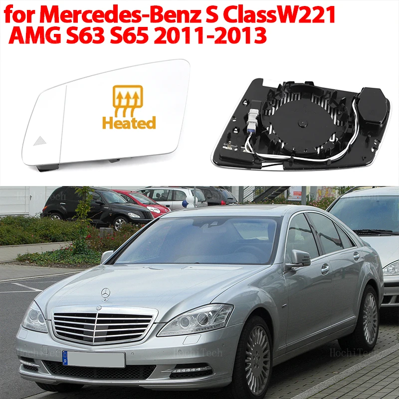 Mirror Heated Side Mirror Glass Rearview Mirror Lens for Mercedes-Benz ...