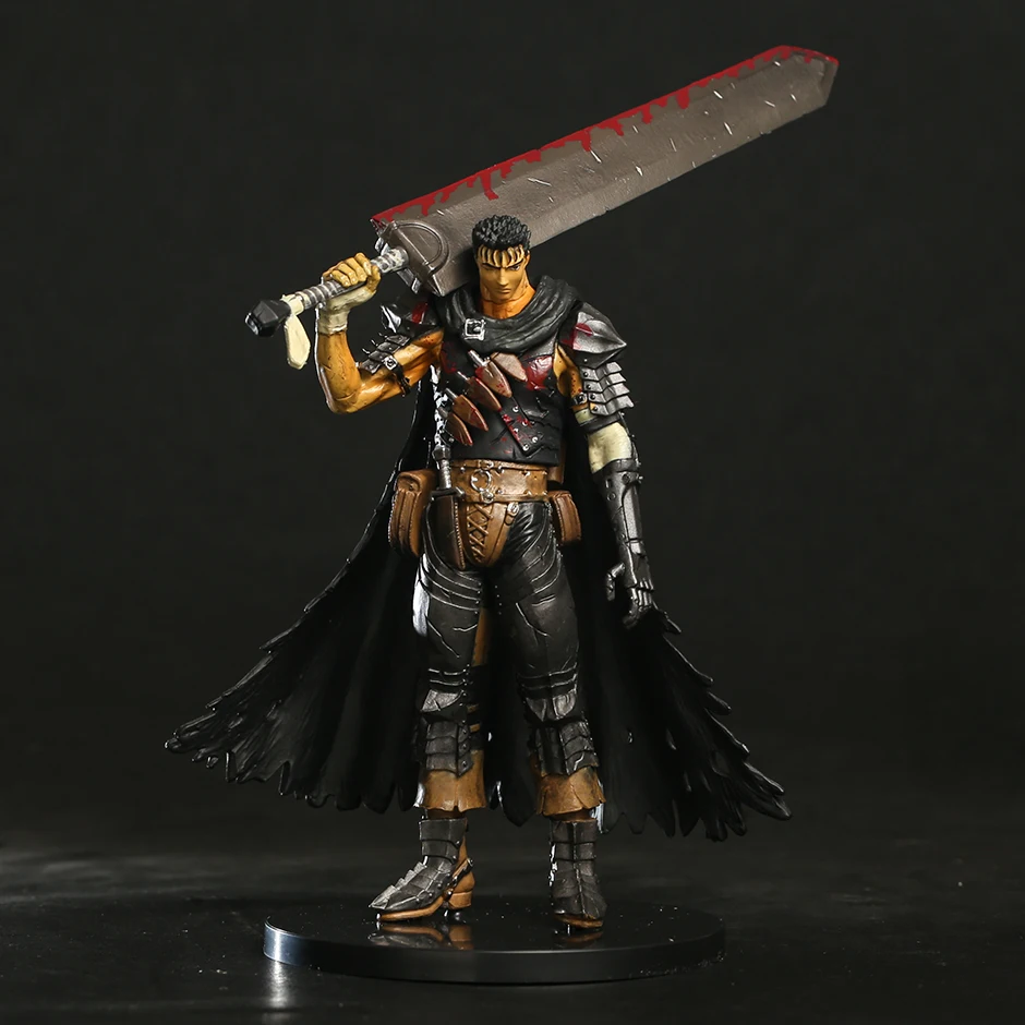 Berserk Guts The Black Swordsman Collectible Model Statue Figure Toy ...