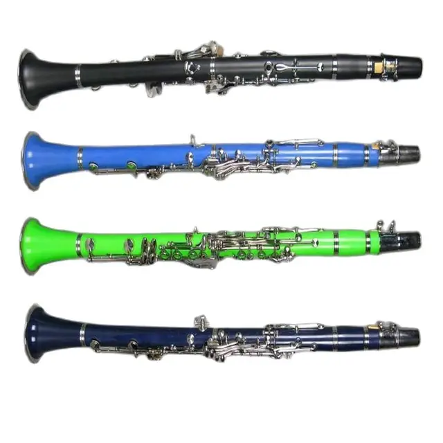Blue Clarinet Instrument