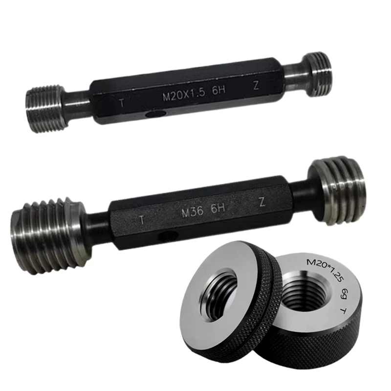 Medidor de tapón de rosca 6H/calibre de anillo 6g GO/NO M30 M32 M38 M40 ...