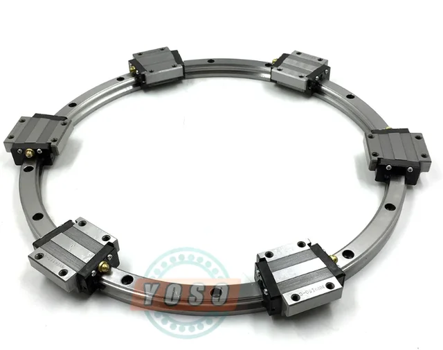 FOR curved circular linear motion guide rail HCR15A+60/150R HCR15 ...