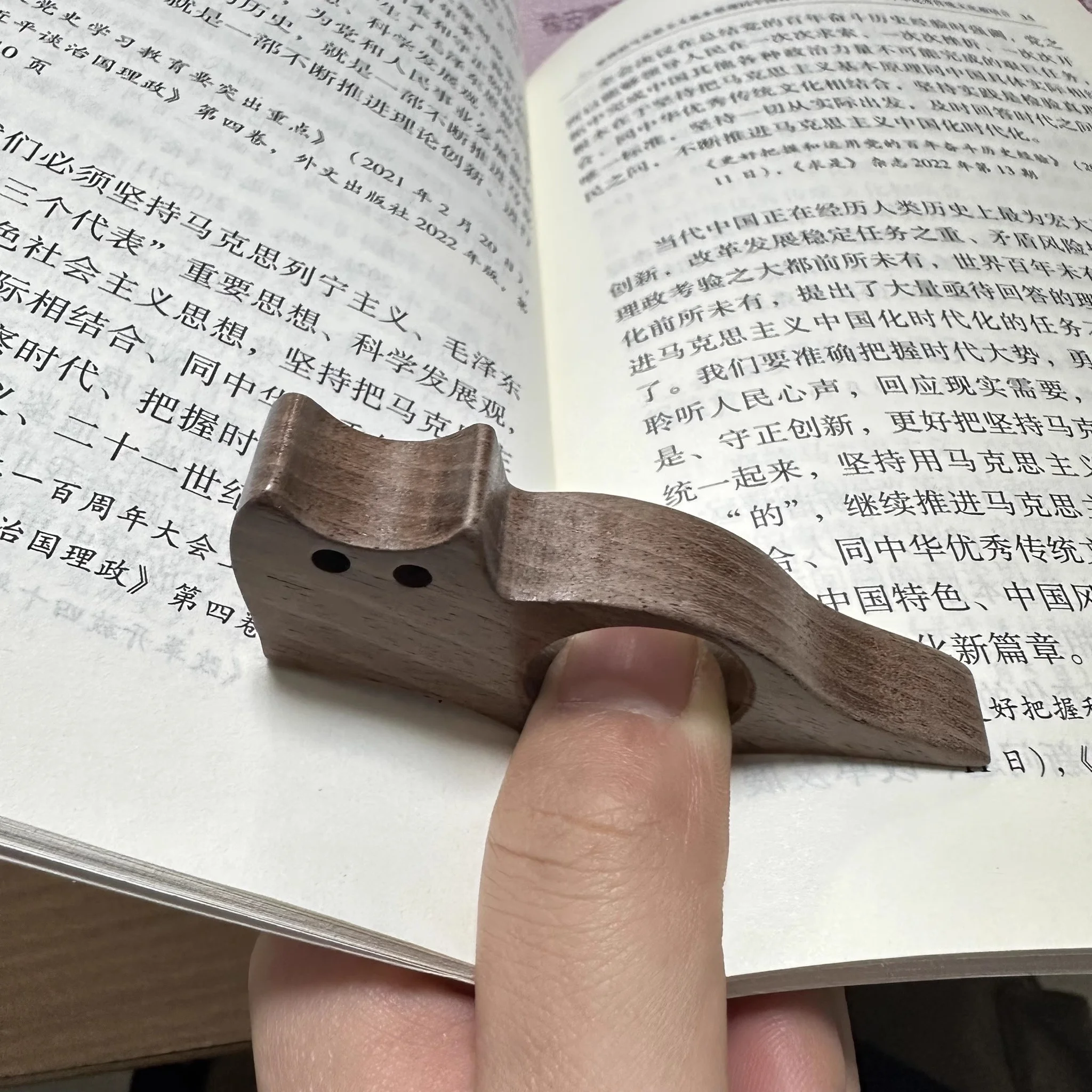 Gifts For Book Lovers THUMB BOOK Page HOLDER Cat Shaped | 3D Printed ...