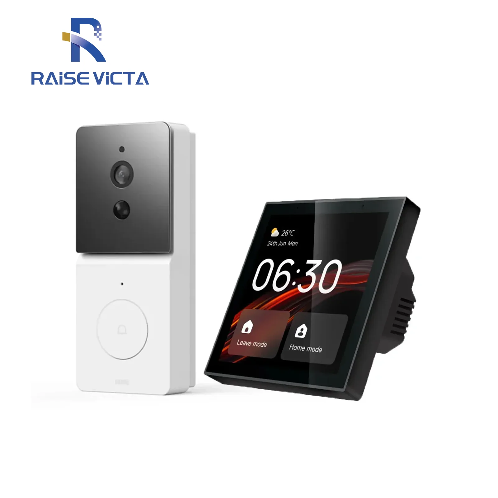 RAISE-Tuya-Smart-Doorbell-Camera-AND-4-Smart-Home-Control-Panel-Home ...