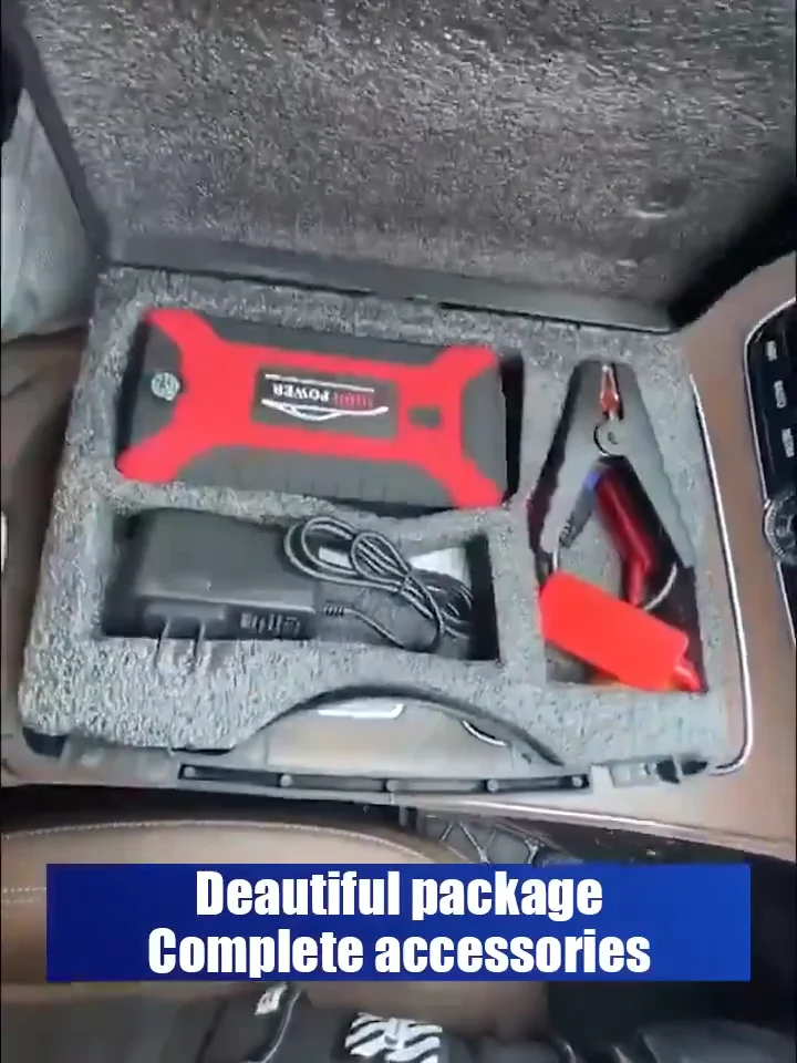 99800mAh 12V High-Power Multi-Function Jump Starter | Car Jumper | Car ...
