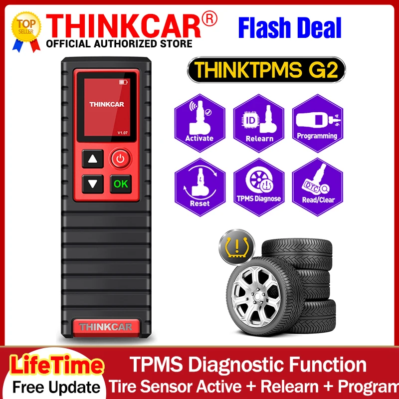 THINKCAR-THINKTPMS-G2-TPMS-Car-Tire-Pressure-Diagnostic-Tool-Automotive ...