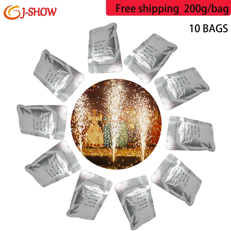5-80bags-Spark-Consumables-200g-Bag-Metal-Powder-For-Cold-Spark-Machine ...
