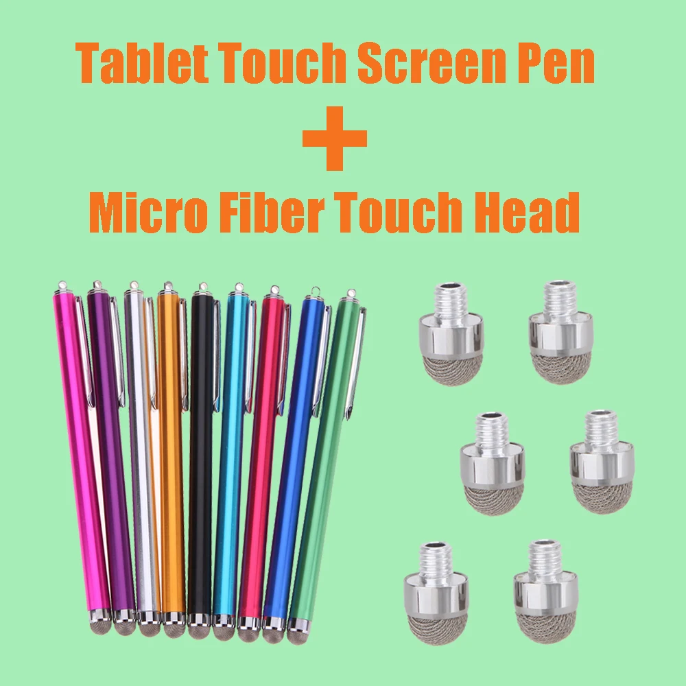 Univers Metal Mesh Micro fiber Stylus Tip Touch Screen Mini Pen For ...