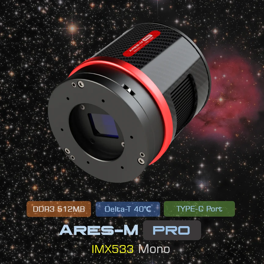 Speler-Een-ARES-M-PRO-IMX533-Ares-SONY-IMX533-black-and-white-Astronomy ...