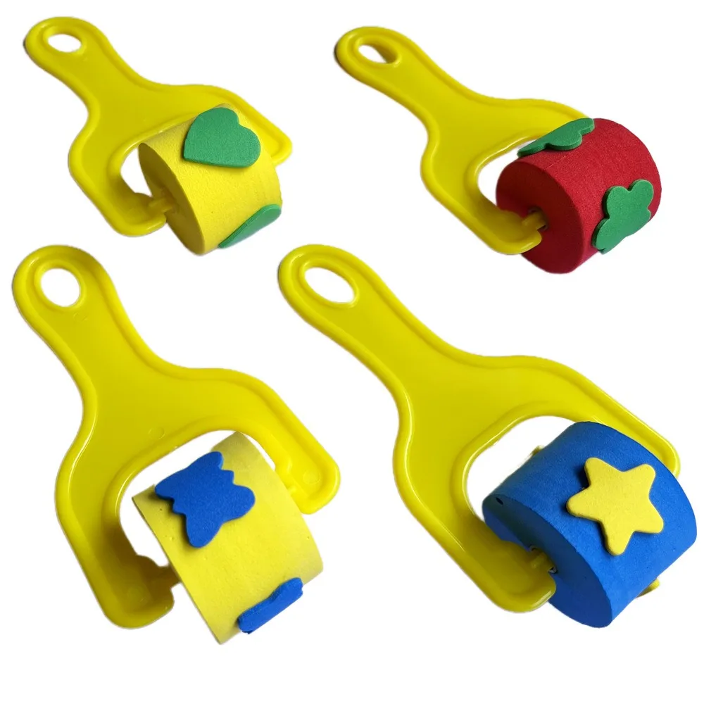 New-DIY-Sponge-Brush-Set-Seal-Sponge-Enlightenment-Graffiti-Brush ...