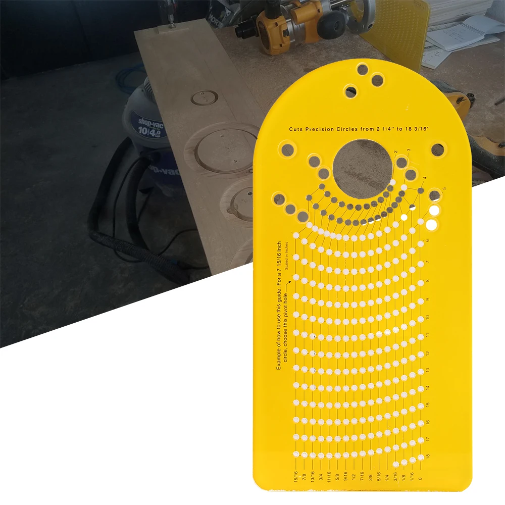 Circle-Cutting-Jig-For-Plunge-Router-Woodworking-Milling-Groove-Trimmer ...